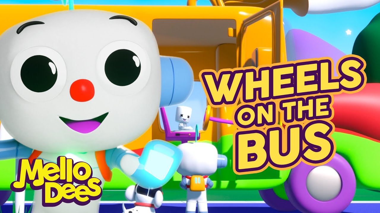 Wheels On The Bus - Mellodees Kids Songs & Nursery Rhymes | Sing-A-Long ...