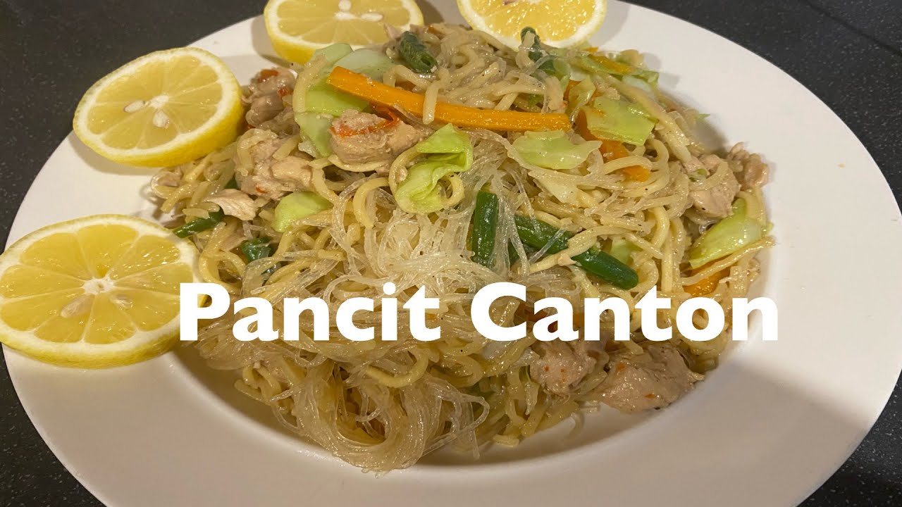 How To Cook Pansit Canton - YouTube