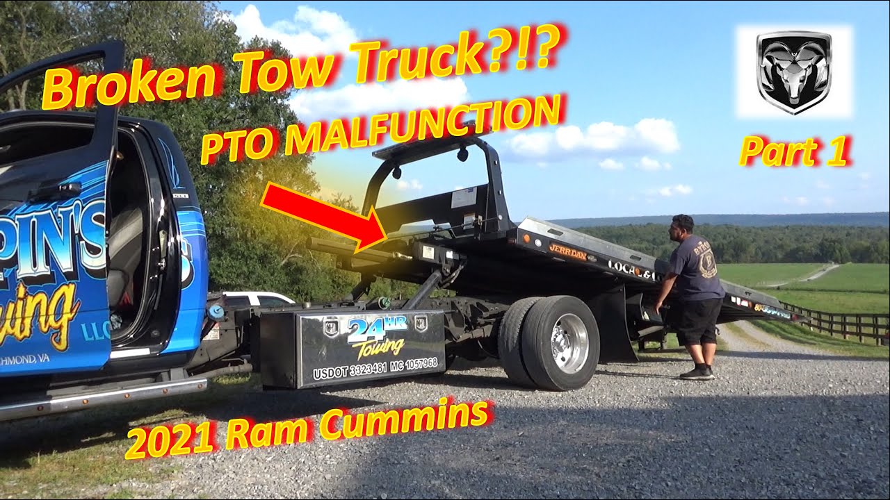 (Pt 1) Tow Truck PTO MALFUNCTION?? (Shuts off after 20 Seconds-P1123 ...