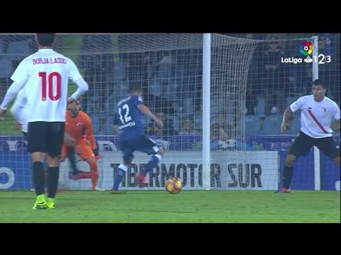 Resumen de Getafe CF vs Sevilla Atlético (2-0)