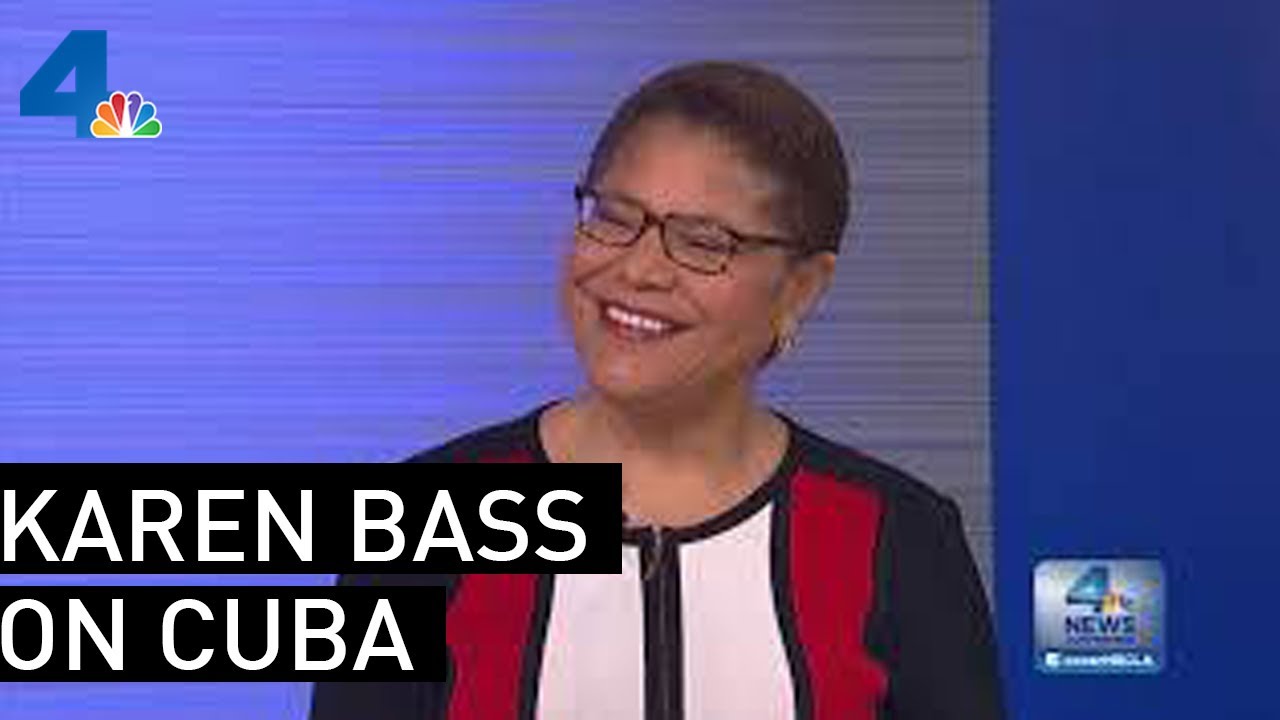 Karen Bass 2016 Interview on Cuba: 'We should make friends with them ...