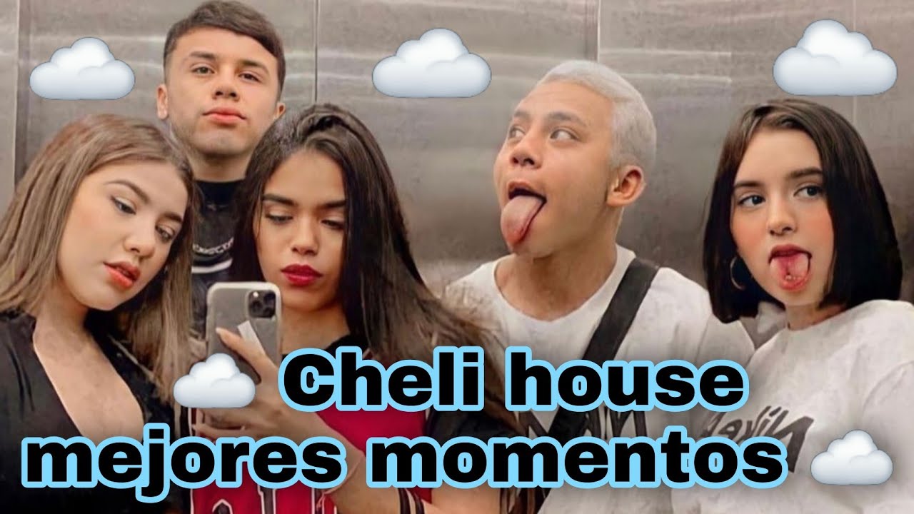 Inicio de la CHELI HOUSE☁️Los Mejores momentos💗Domelipa Rod Contreras ...