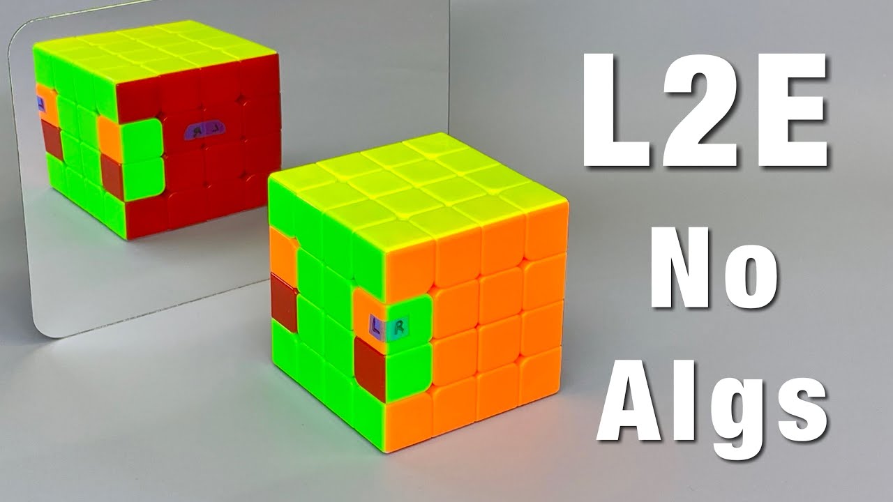 How To Solve Rubik s Cube 4x4 L2E Last Two Edges SUP Tutorial KTFG