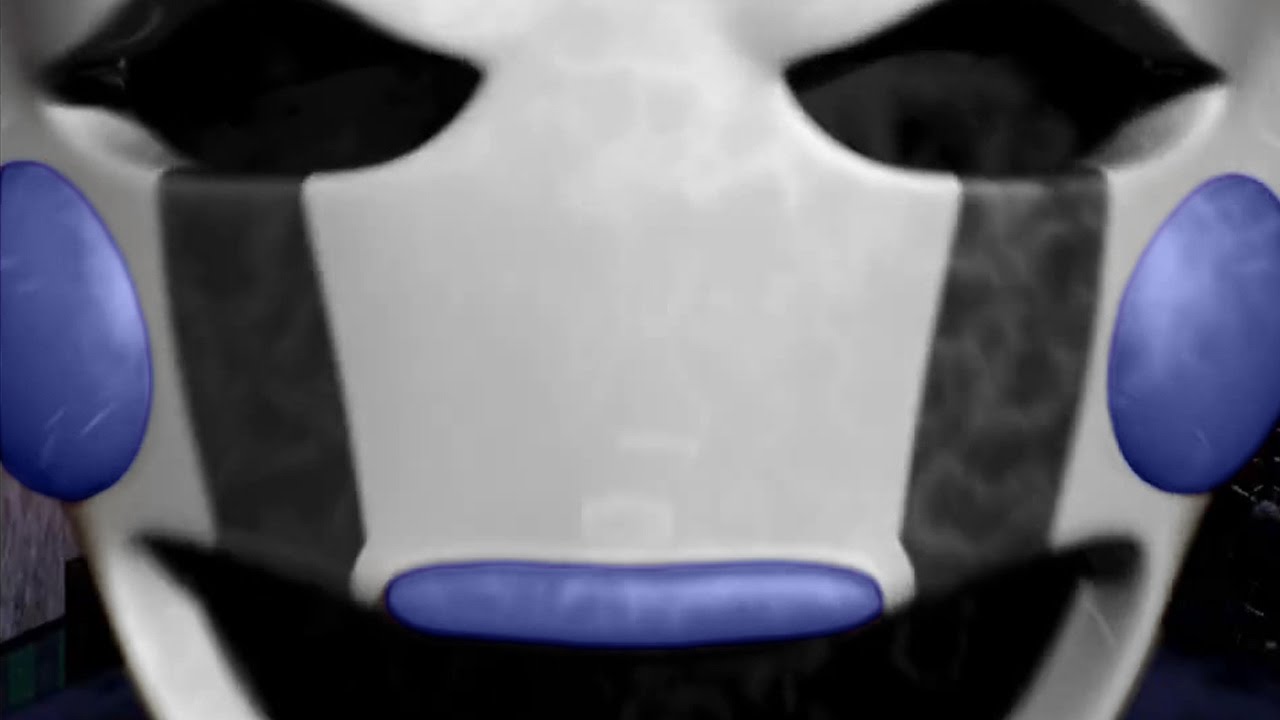 Five Nights at Freddy's 2: GRAY PUPPET/MARIONETTE + FACE ON STATIC ...