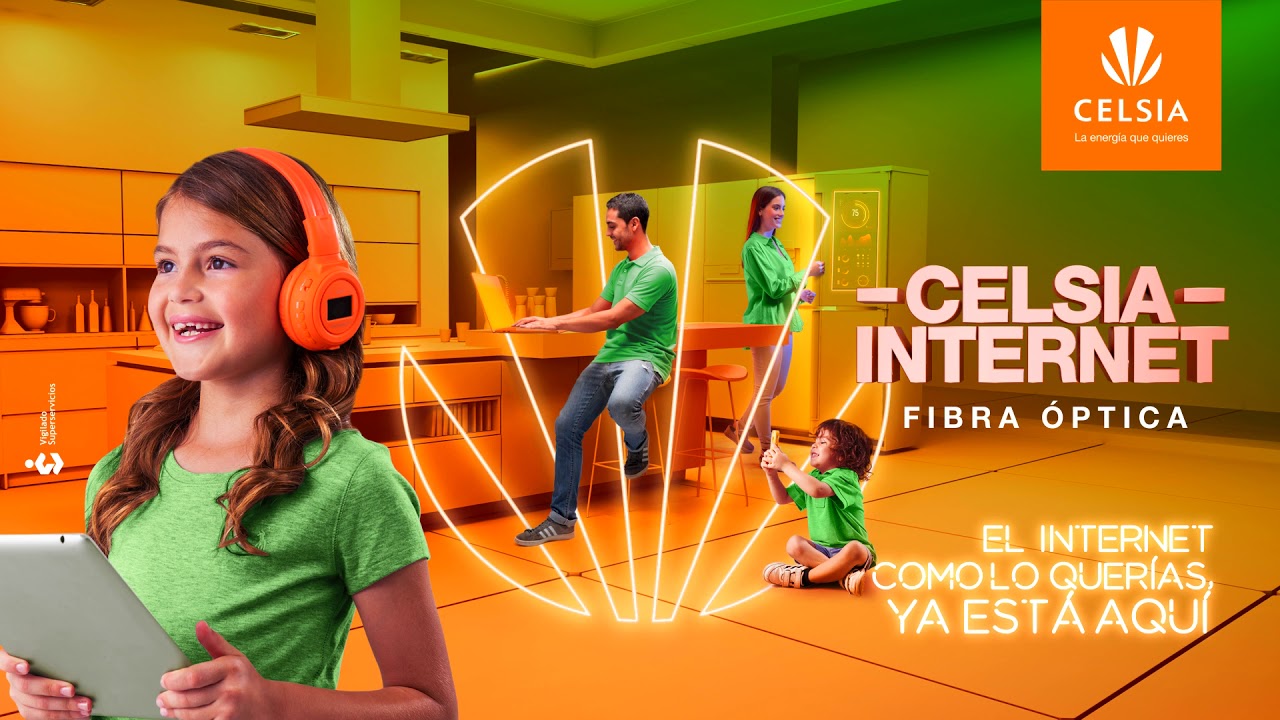 Celsia Internet Fibra Óptica, el internet como lo querías ya está aquí 📲⚡ - YouTube
