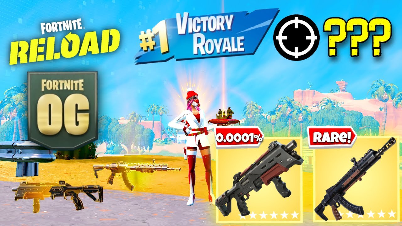 OG Fortnite Reload |Mythic Havoc Shotgun + Meowscles' Peow Peow Rifle ...