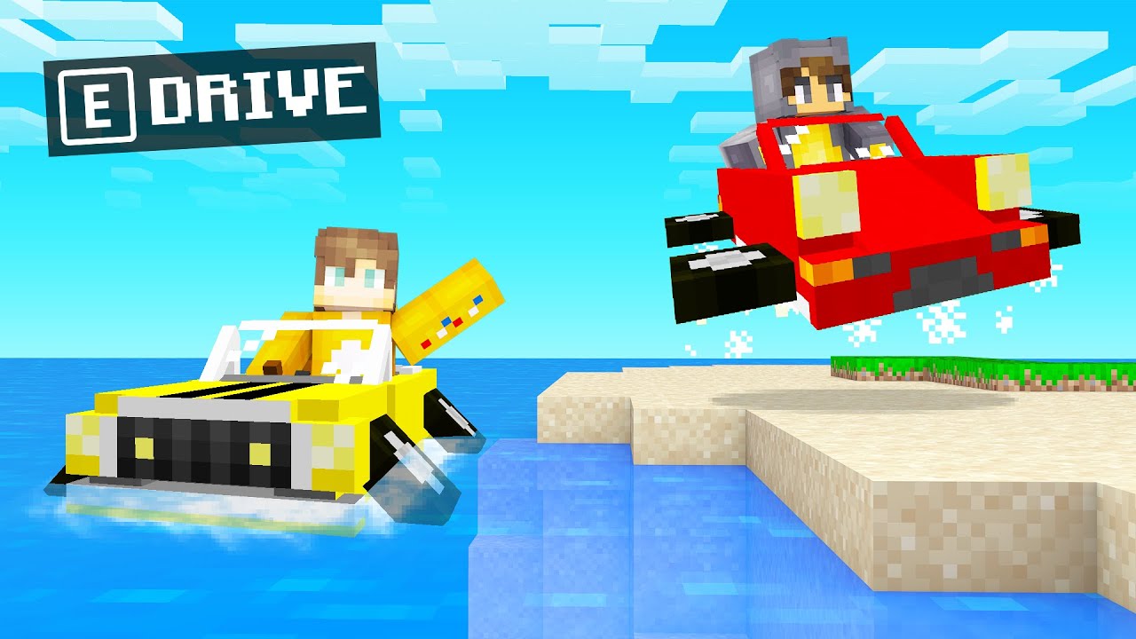 Driving MODDED SUPERCARS In Minecraft! - YouTube