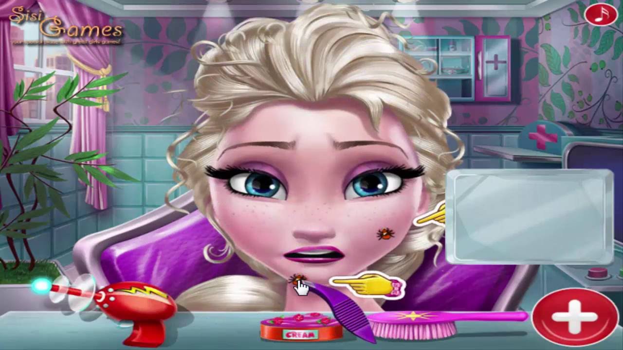 Disney Frozen game Elsa Skin Doctor and Princess Road Trip New Fashion ...