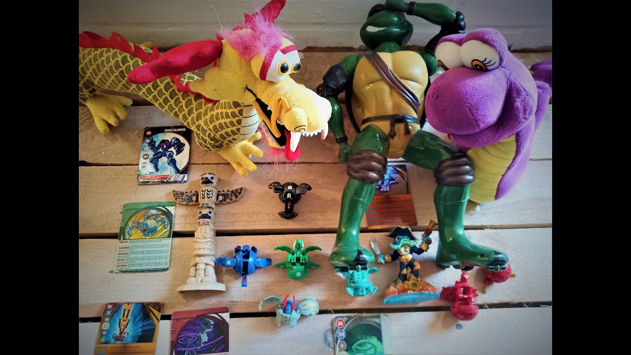 cartoon | toy video | spiderman ninja turtle bakugan cartoon video ...