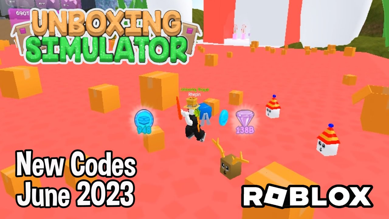 Roblox Unboxing Simulator New Codes June 2023 - YouTube