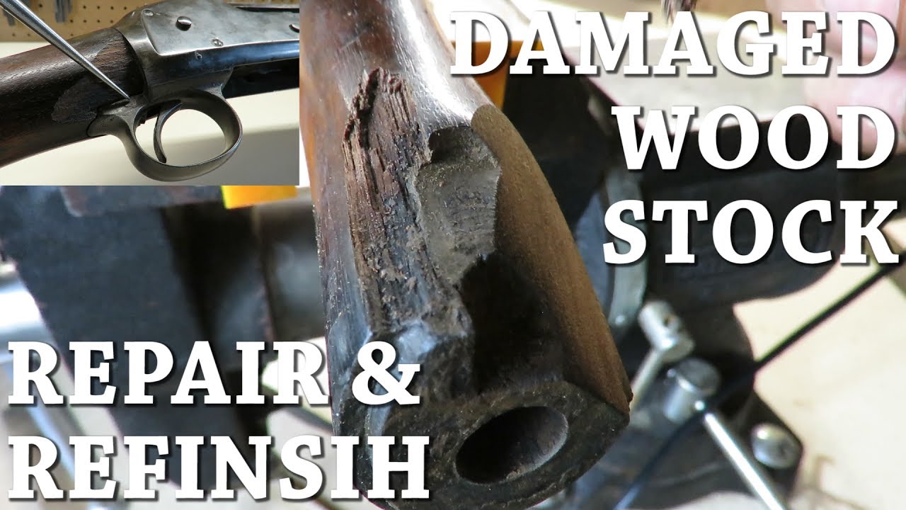 Wood Stock Repair - YouTube