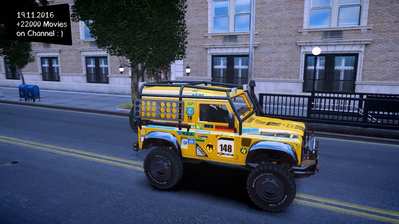 Land Rover Defender - GTA IV MOD ENB | 2.7K / 1440p ! _REVIEW - YouTube