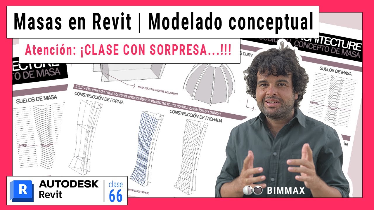 MASAS en REVIT Modelados conceptuales como MASA IN SITU o como FAMILIA ...
