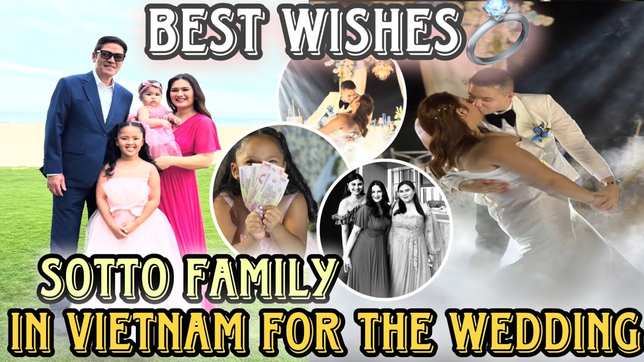 Sotto Family flew to Vietnam for the Wedding of Pauleen Luna’s Sister ...