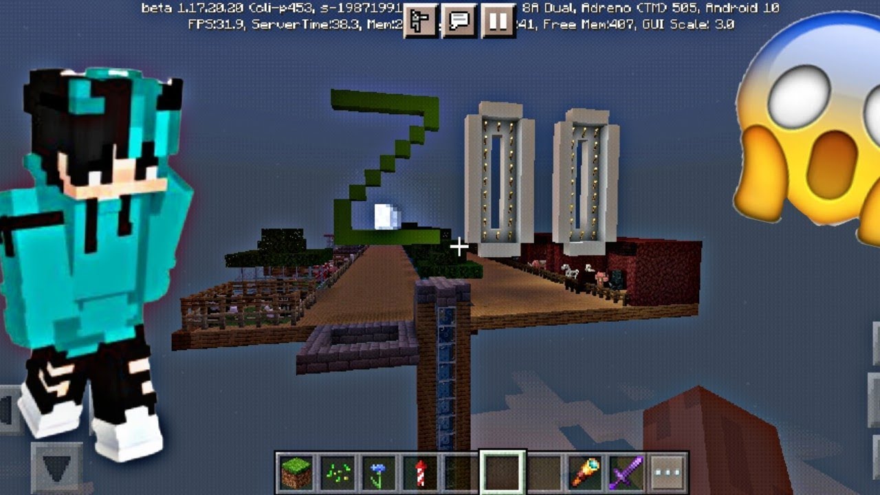 I BUILD A BIG ZOO | MINECRAFT GAMEPLAY My new Flying Zoo Big Zoo in ...