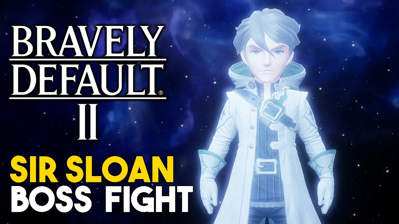 Bravely Default 2 Sir Sloan Boss Fight - YouTube