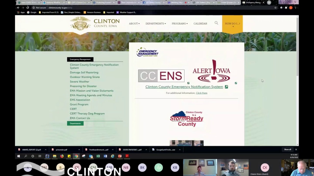 Clinton Region Business Roundtable w/Chance Kness of Clinton County ...