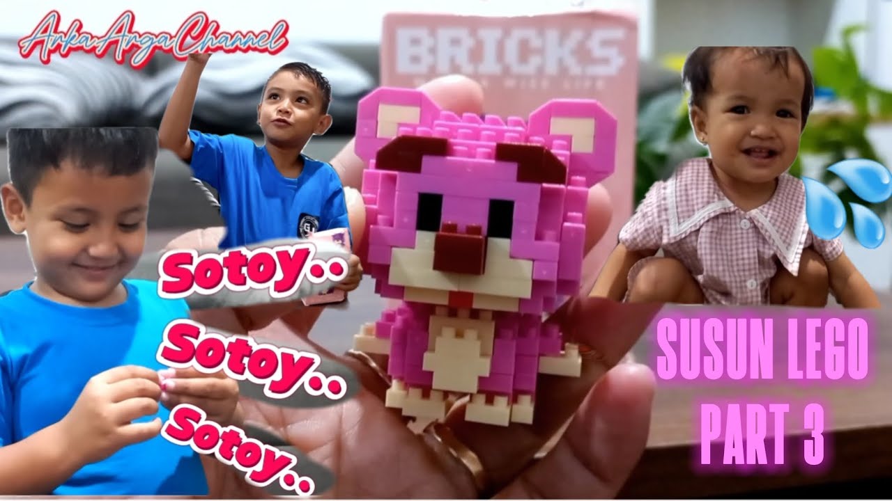 LOTSO MINI BRICKS | TUTOR MEMBUAT LEGO MINI | ARGA SOTOY | KOLEKSI LEGO MINI #legomini # ...