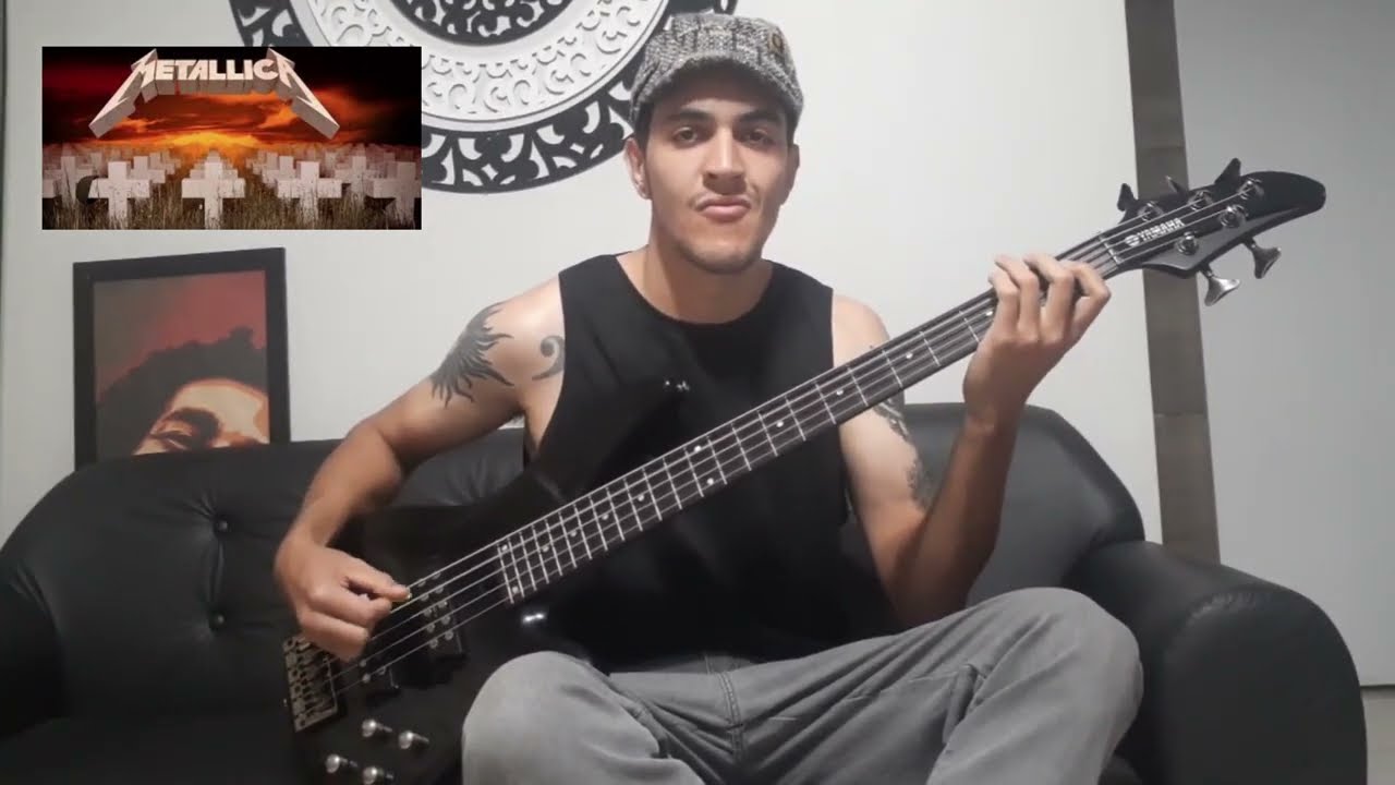 METALLICA - BATTERY BASS COVER - YouTube