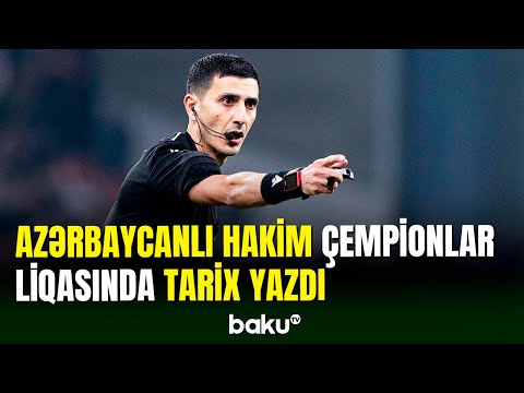 Azərbaycanlı hakim Əliyar Ağayev \
