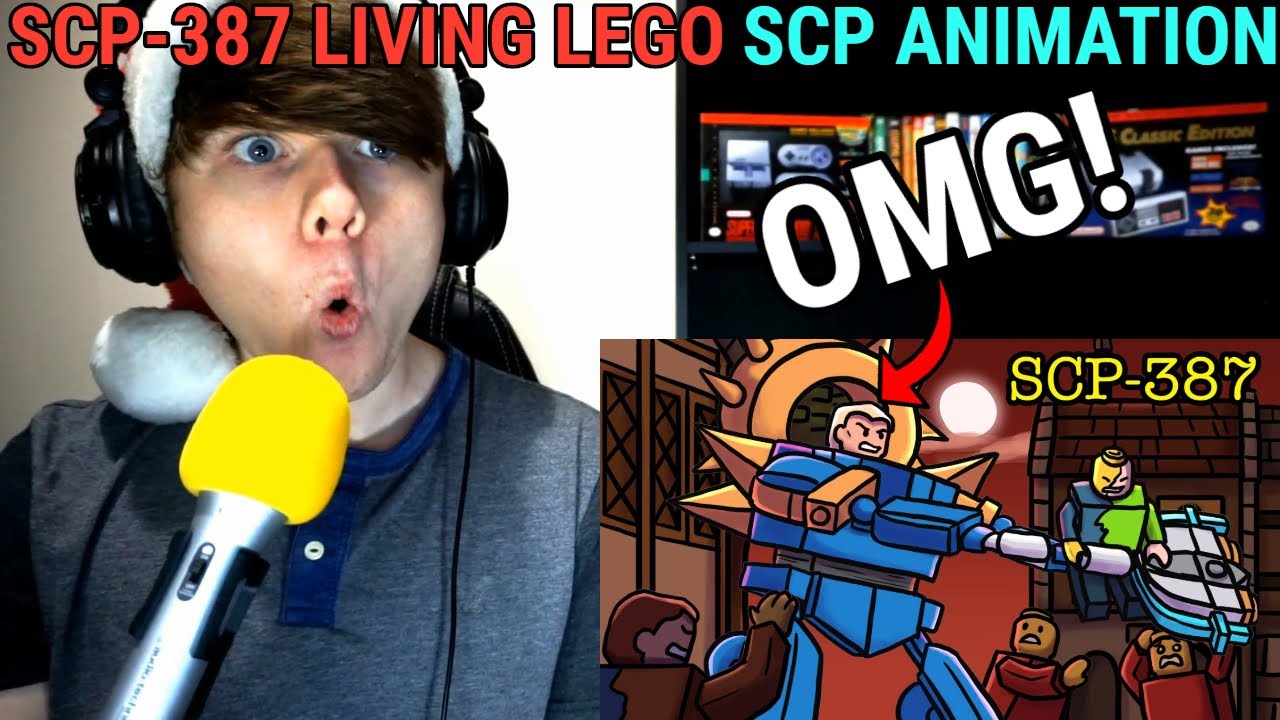 SCP-387 Living Lego (SCP Animation) @TheRubber REACTION! - YouTube