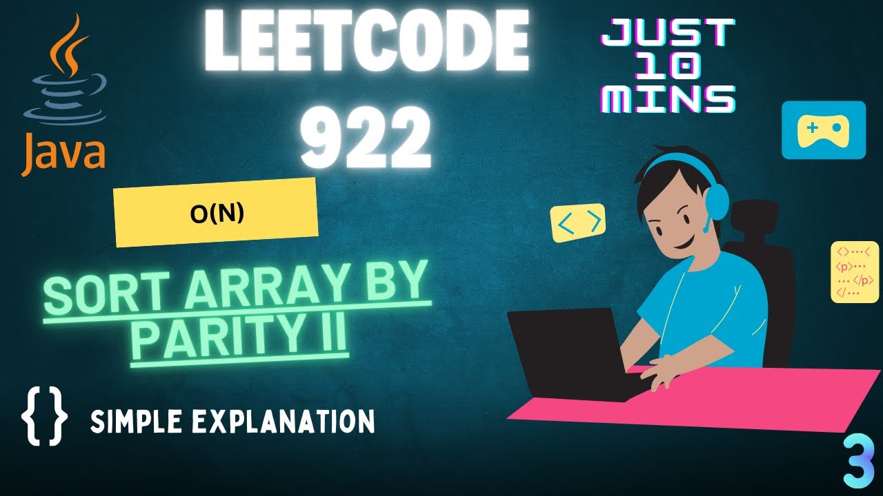 Java Solution 922 Sort Array By Parity Ii Two Pointer Easy On 6349
