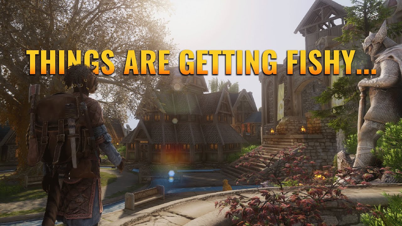 THINGS ARE GETTING FISHY... | 1,300+ Skyrim Mods - Lyra Wabbajack ...