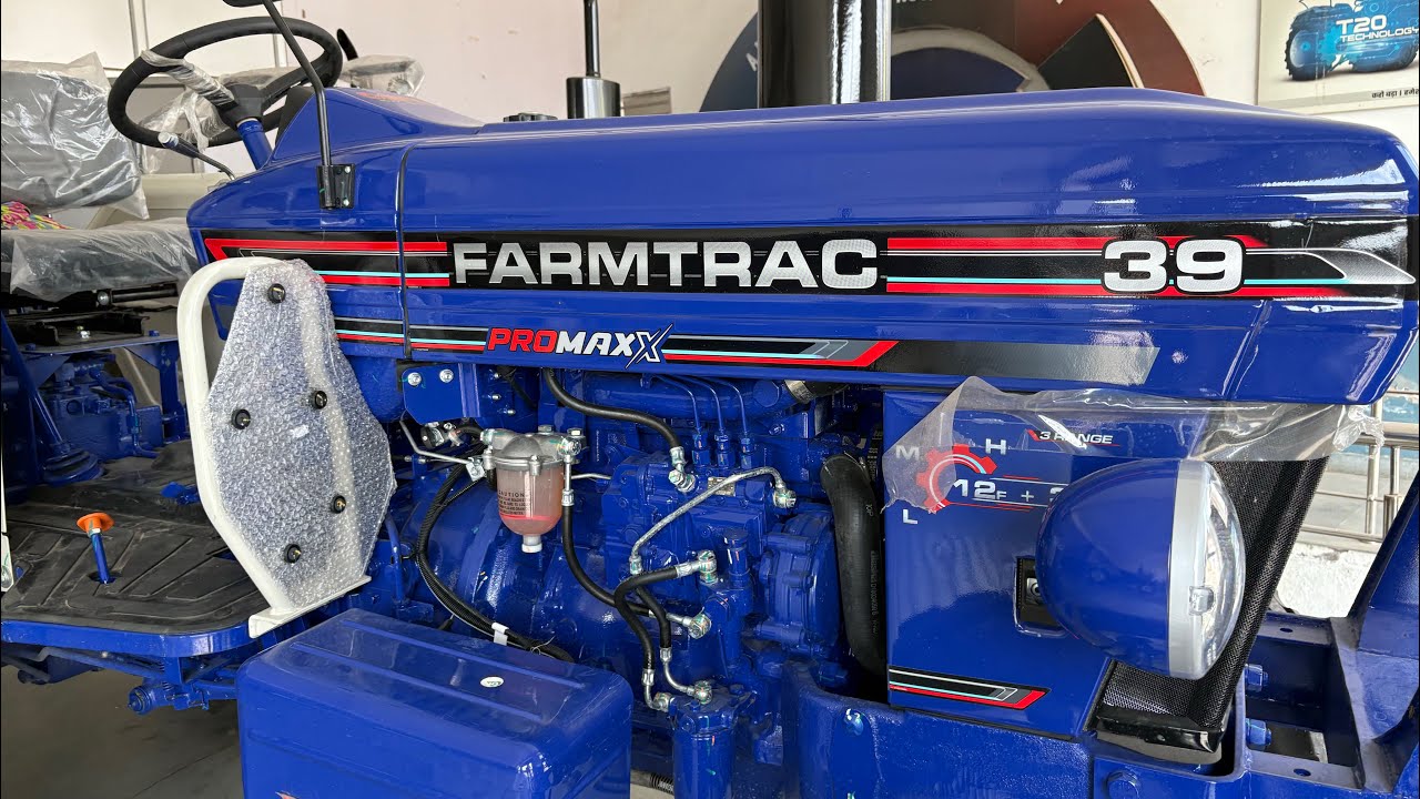Farmtrac 39 promaxx powerful tractor - YouTube