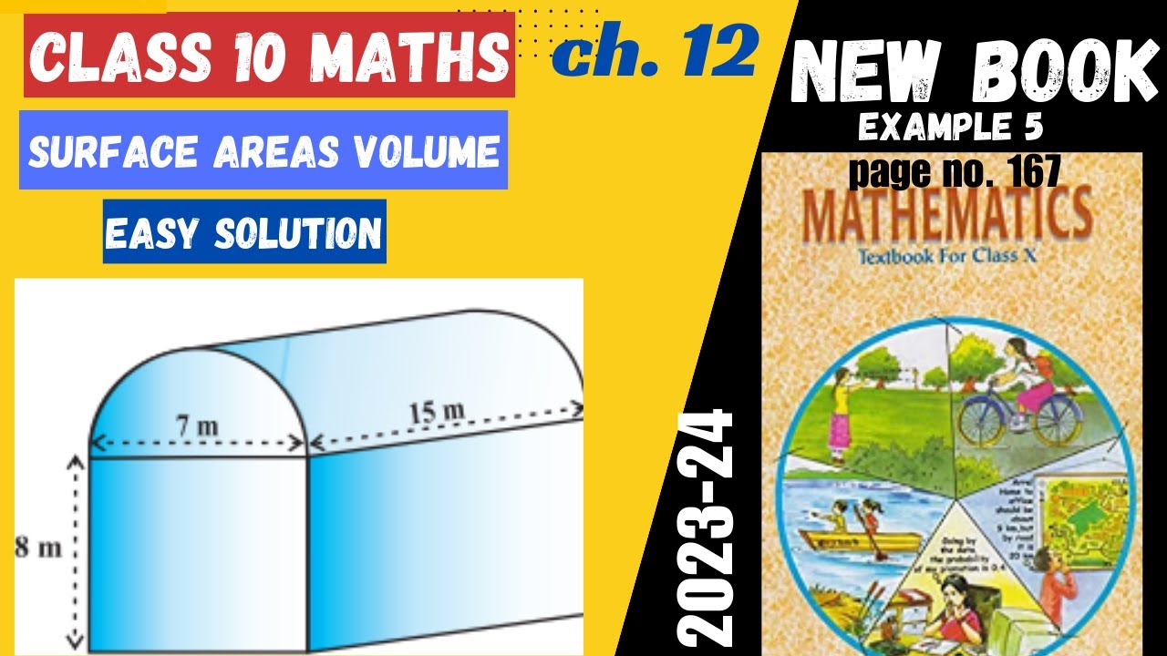 surface area and volumes example 5 class 10 | imp. questions class 10 ...