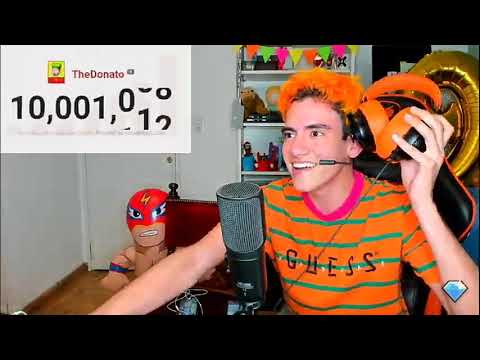 THE DONATO LLEGA A LOS 10 MILLONES EN VIVO - YouTube