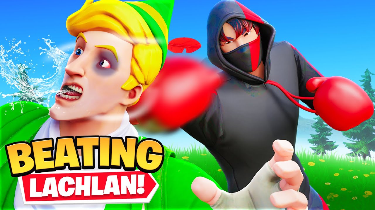 How I got revenge on lachlan in fortnite... - YouTube