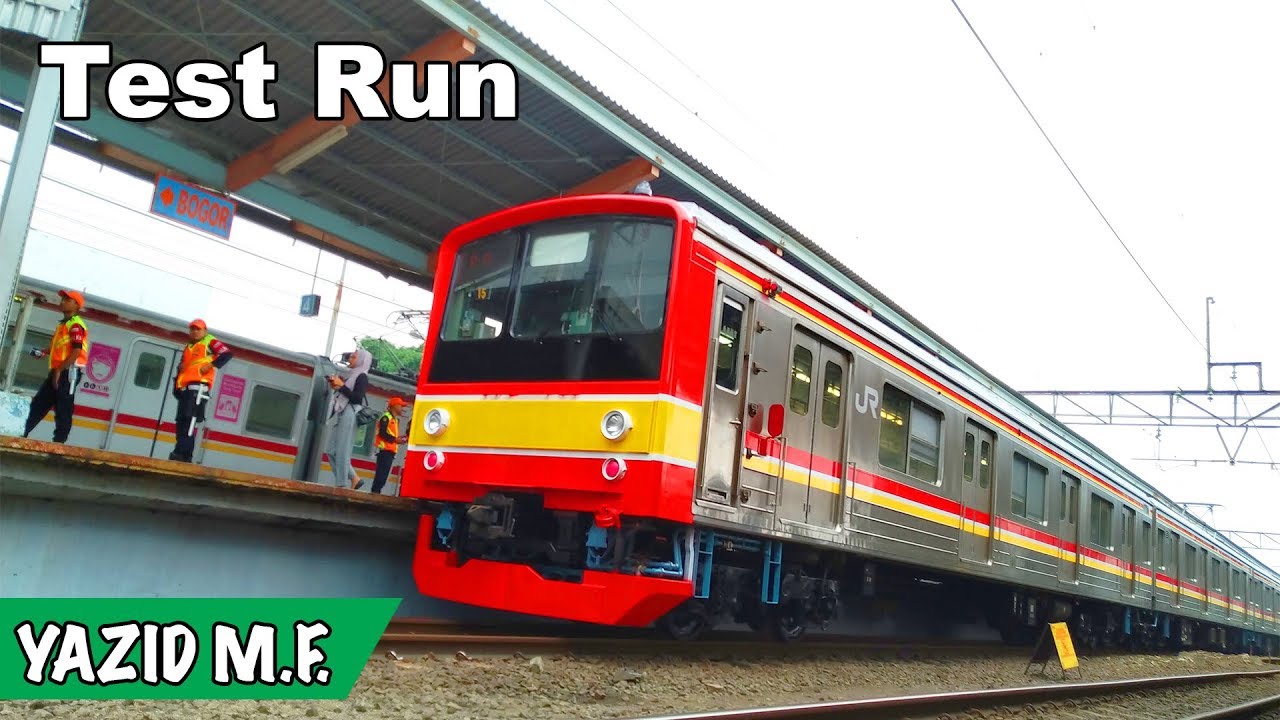 [BARU DI CAT] Test Run KRL JR - 205 - 45 Ex Musashino Line - YouTube