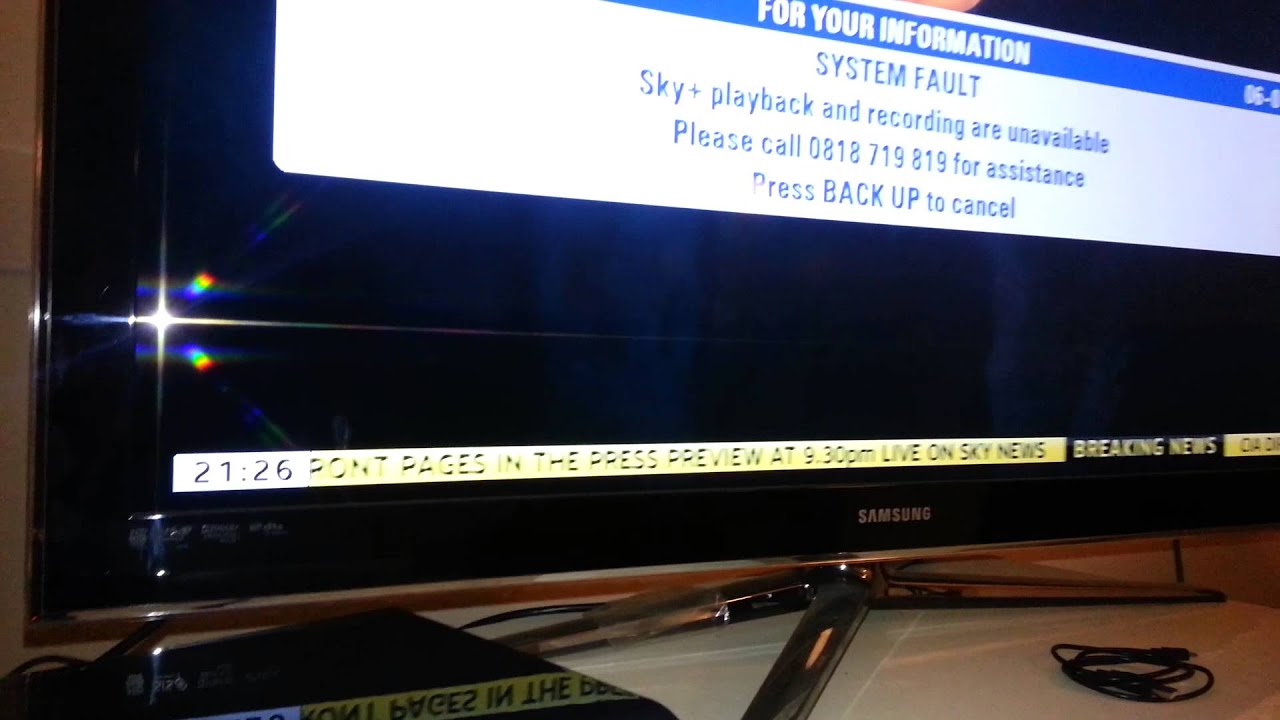 My new sky box - YouTube