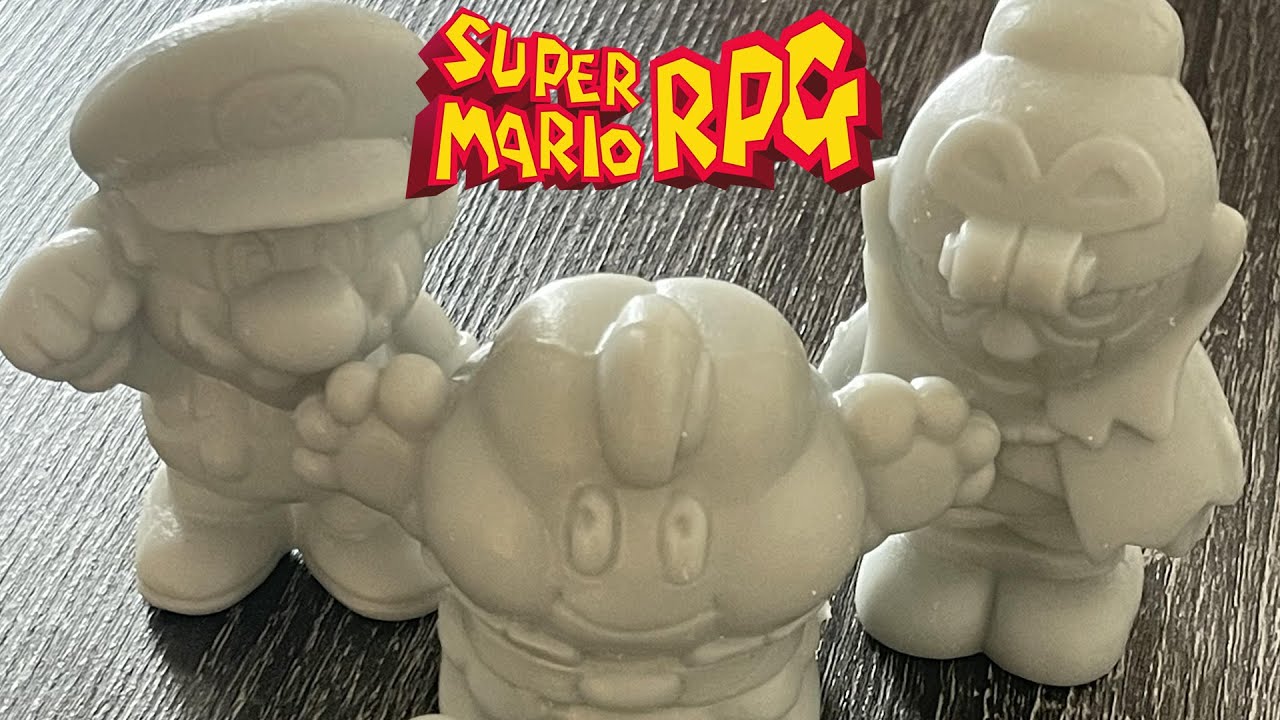 3D Printing Super Mario RPG Characters! - YouTube