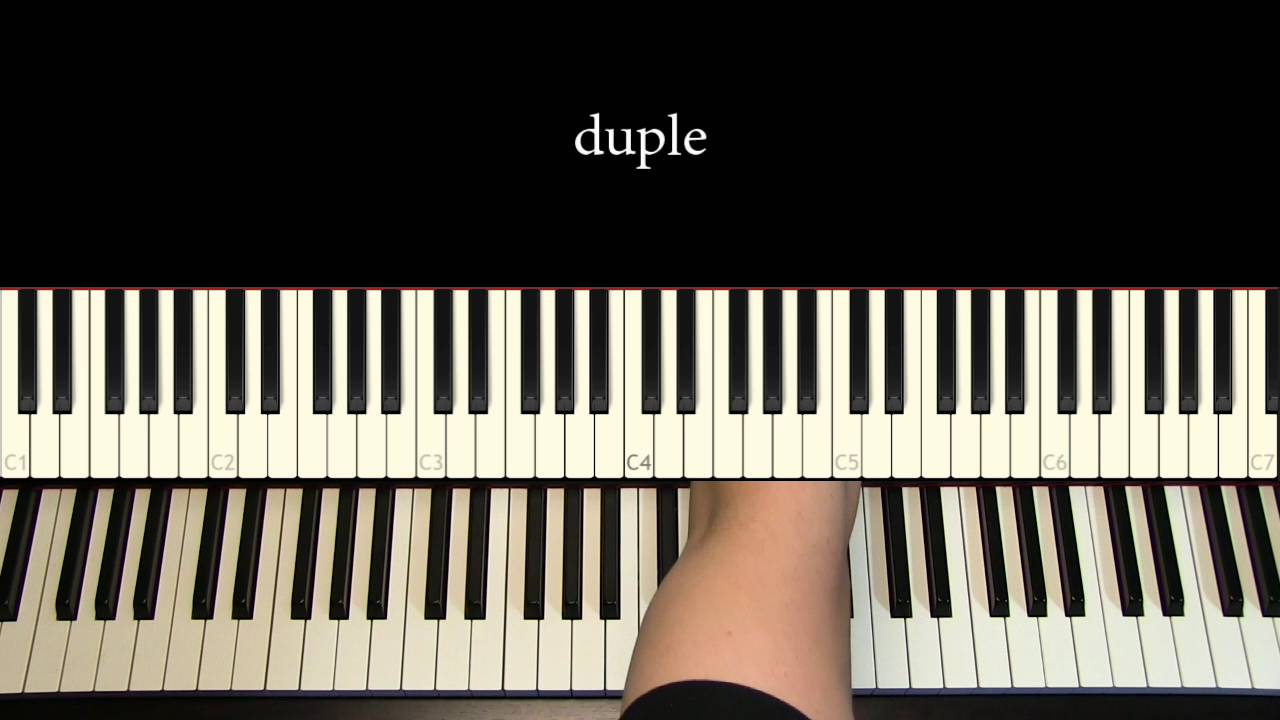 Piano Tutorial 16: Common rhythms in 6-8 time - YouTube