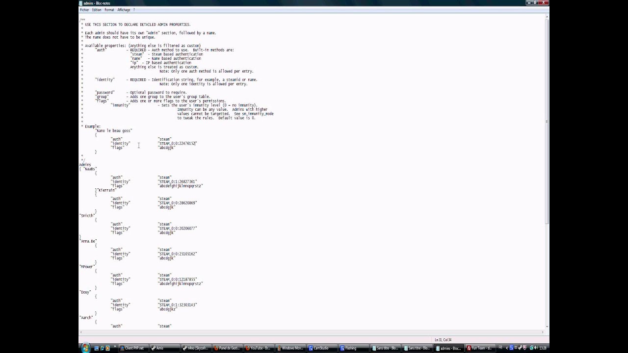 Tuto Source Mod Admin.wmv - YouTube