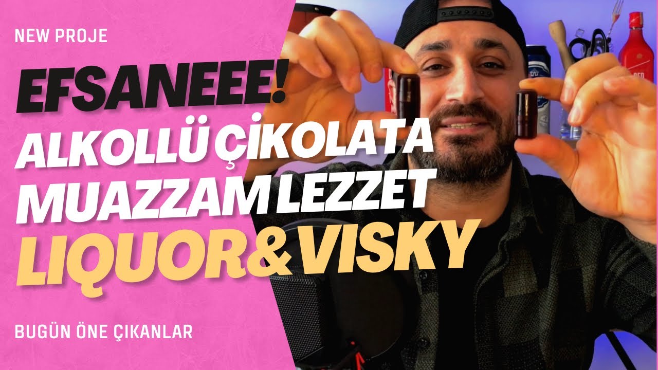 ALKOLLÜ ÇİKOLATA # Whisky&Liquor | Taze! Taze! - YouTube