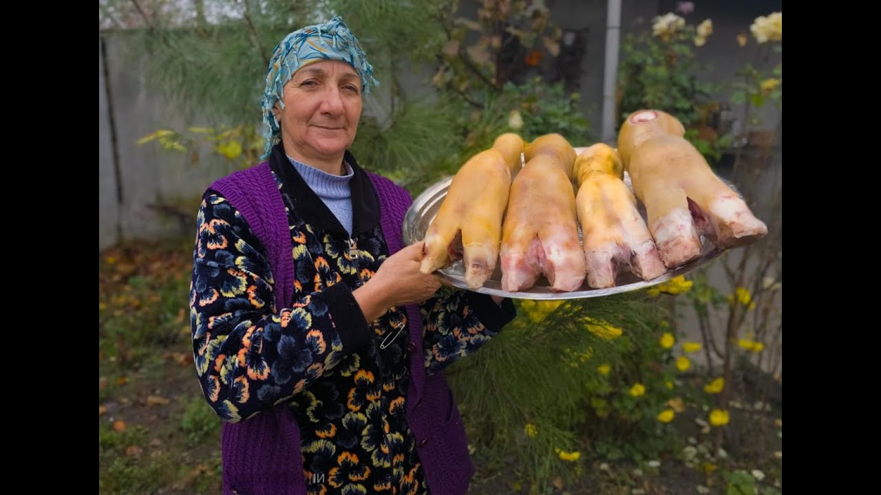 Azerbaijan Village Cooking: Authentic Khash Recipe - YouTube