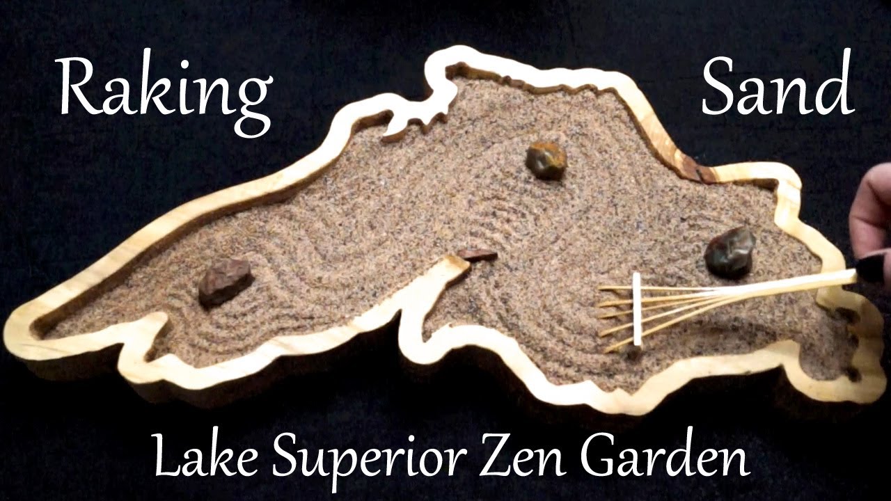 ASMR Sand Raking, Waves, and Whispers - YouTube