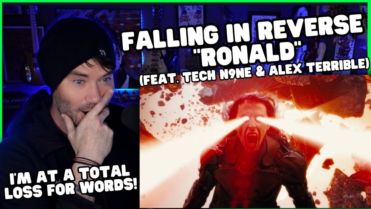 Metal Vocalist Reaction - Falling In Reverse - "Ronald" (feat. Tech ...