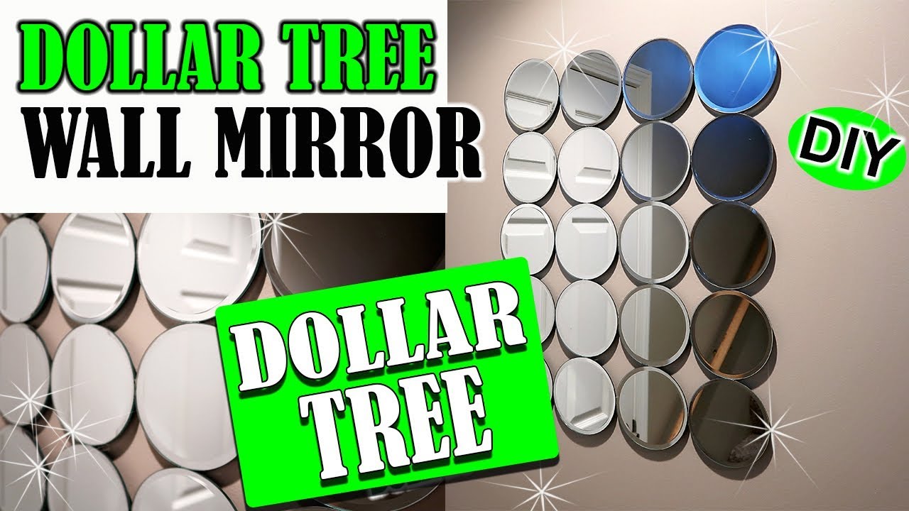 Dollar Tree DIY Wall Mirror - Home Decor Project - YouTube