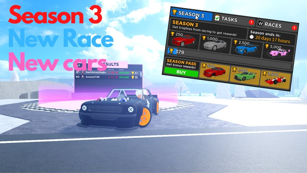 New Cars, New Race and Season 3 Update In CDT Roblox | Car Dealership ...