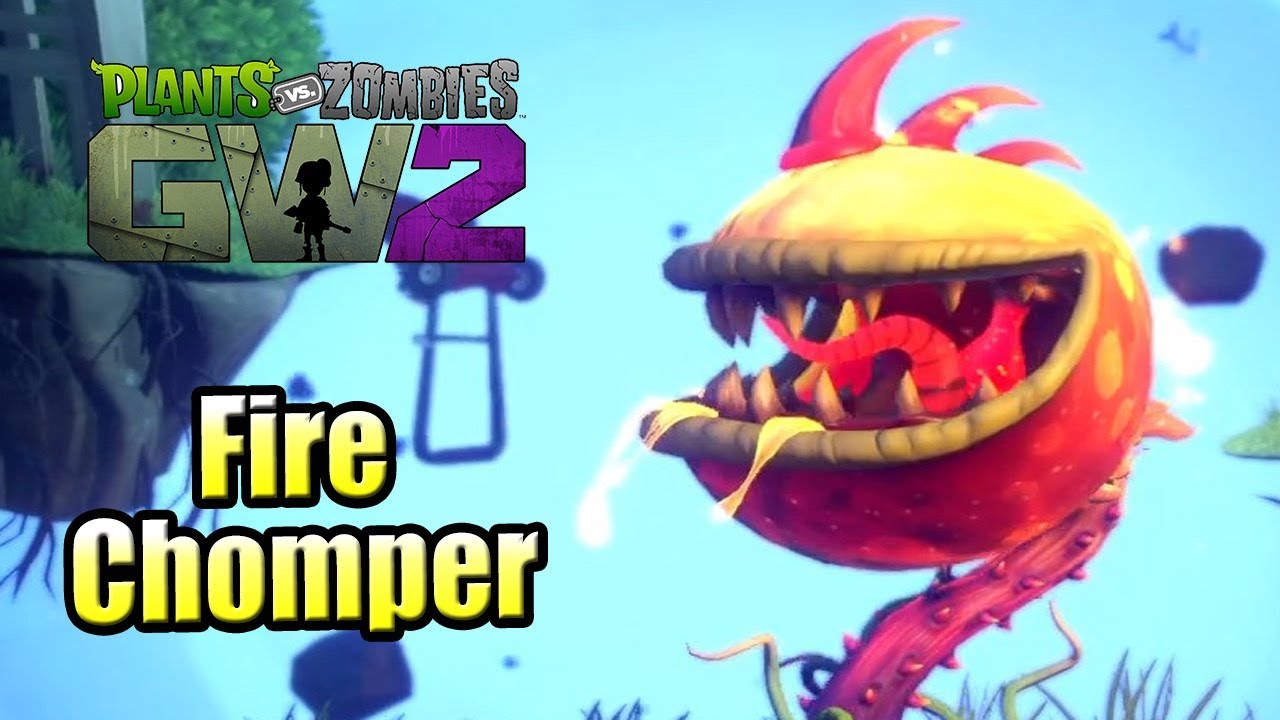 FIRE CHOMPER — Plants vs Zombies Garden Warfare 2 PS4 Gameplay ...