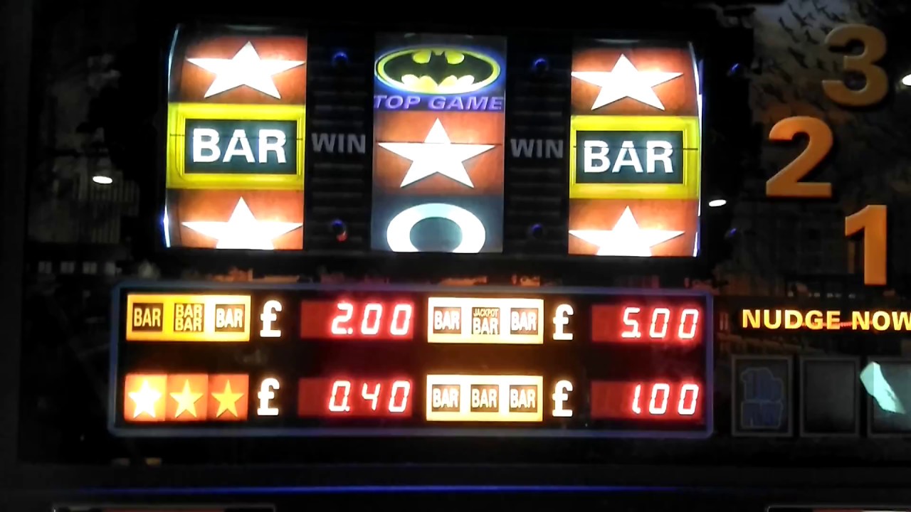 5 jackpot - fruit machine - astra batman begins - slots action - uk ...