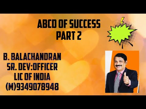 ABCD of Success - Part 2 - YouTube