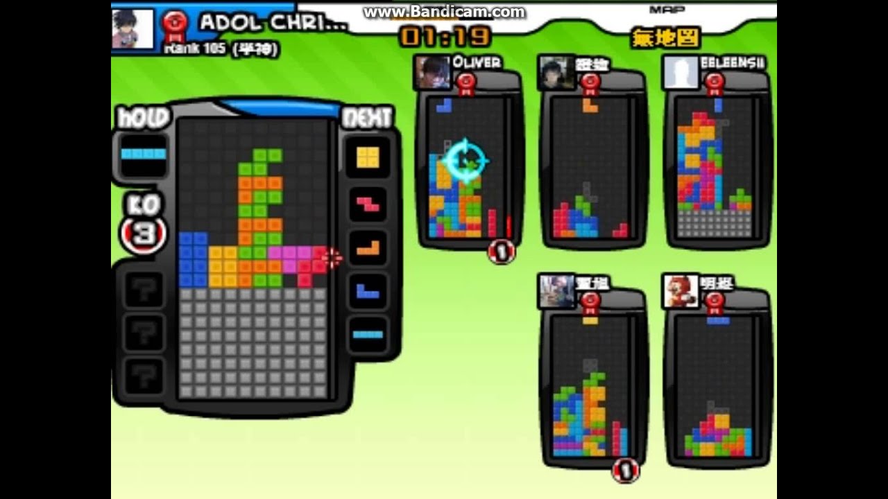 Tetris battle ST stacking 173條 剩17秒 - YouTube