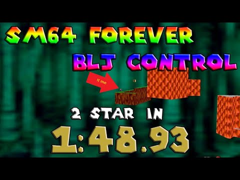 [WR] SM64 Forever: BLJ Control - 2 Star Speedrun in 1m 48s 930ms - YouTube