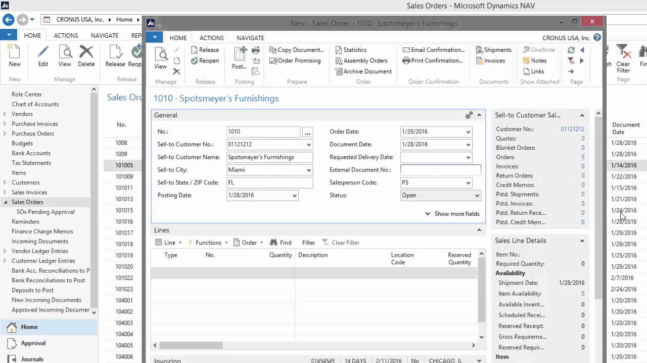 Copy and paste into a sales order [NAV 50 Tips Series] - YouTube
