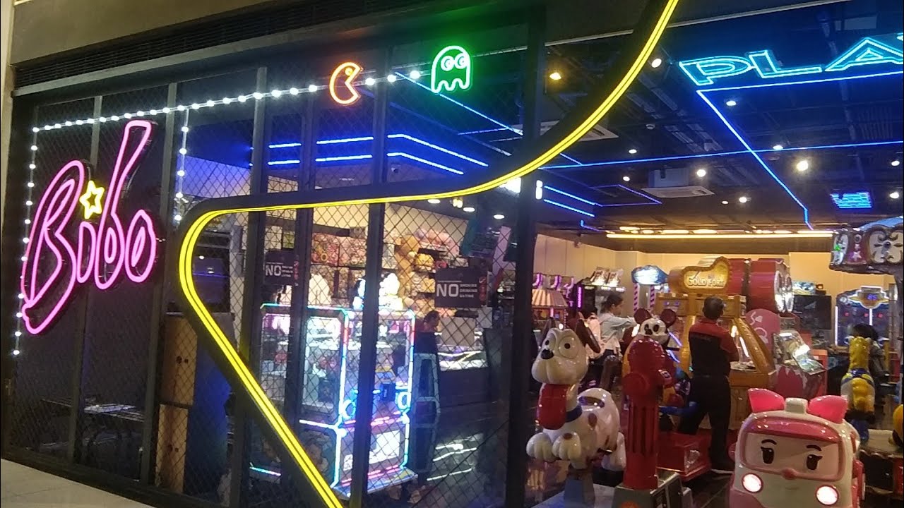 Bibo Arcade at Sm City Cebu | Tsubakhi Vlog - YouTube