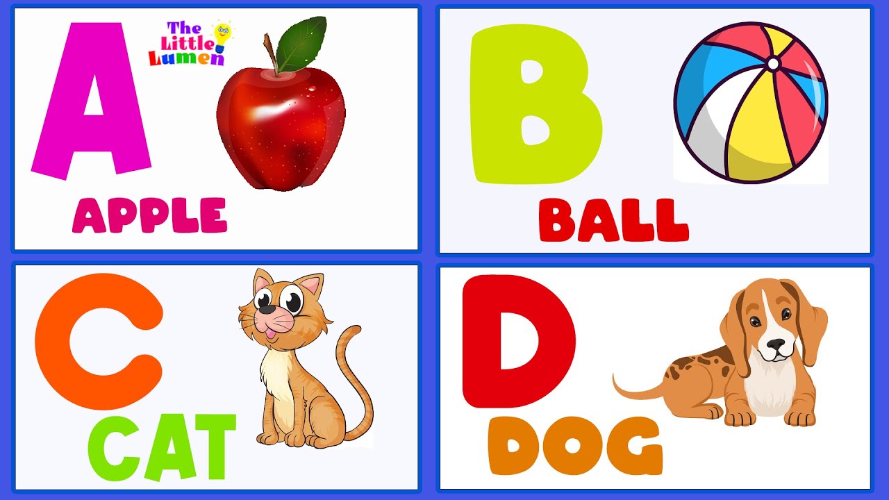ABC Learning Videos For Kindergarten | ABC Phonics Song | A to Z ...